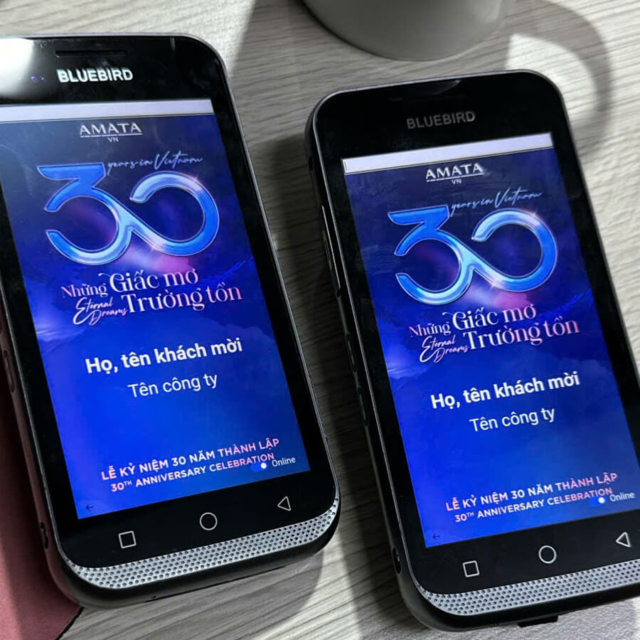 Giải pháp Check-in QR Code cho sự kiện AMATA - Kỷ niệm 30 năm hoạt động tại Việt Nam